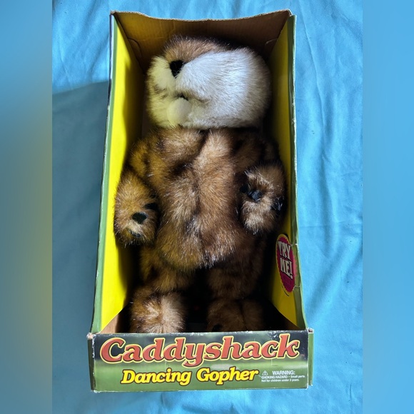 Gemmy | Other | Original Caddyshack Dancing Plush Gemmy Gopher Rare ...